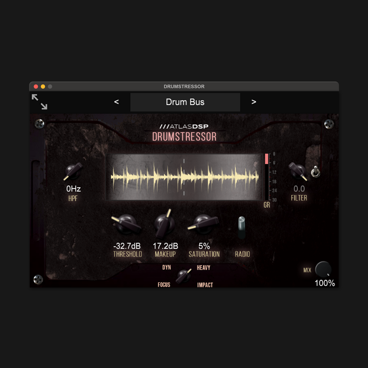 DRUMSTRESSOR – ///AtlasDSP